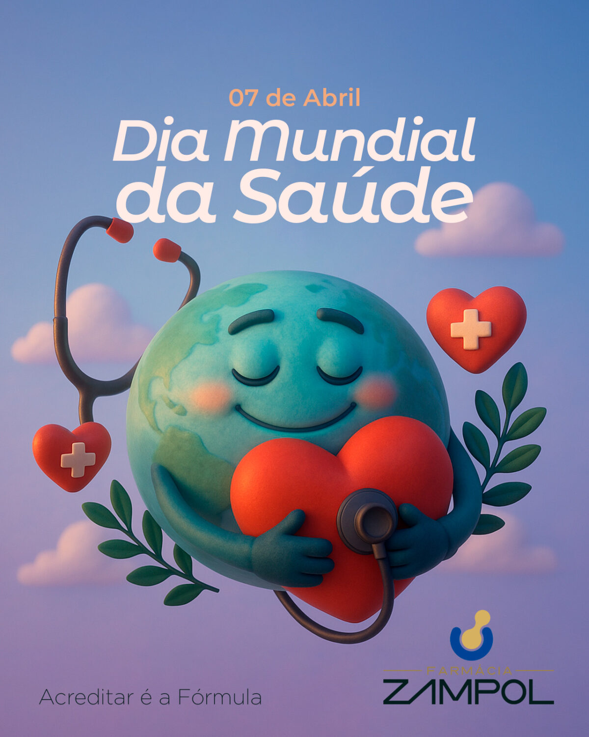 Dia Mundial da Saúde - Farmácia Zampol